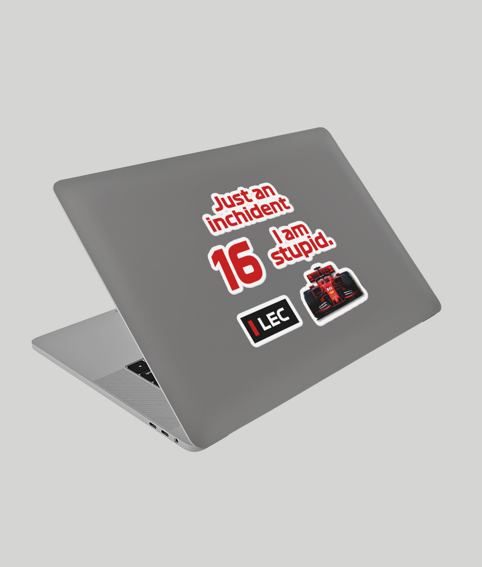 Charles Leclerc Ferrari Sticker Pack || Drszone – DrsZone