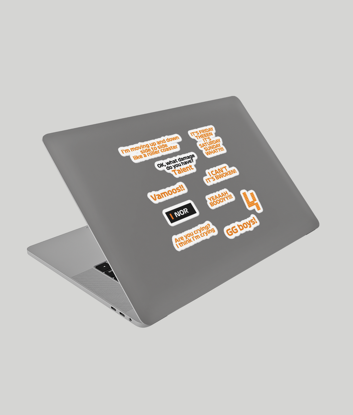 Lando Norris Quotes Sticker Pack || Drszone – DrsZone