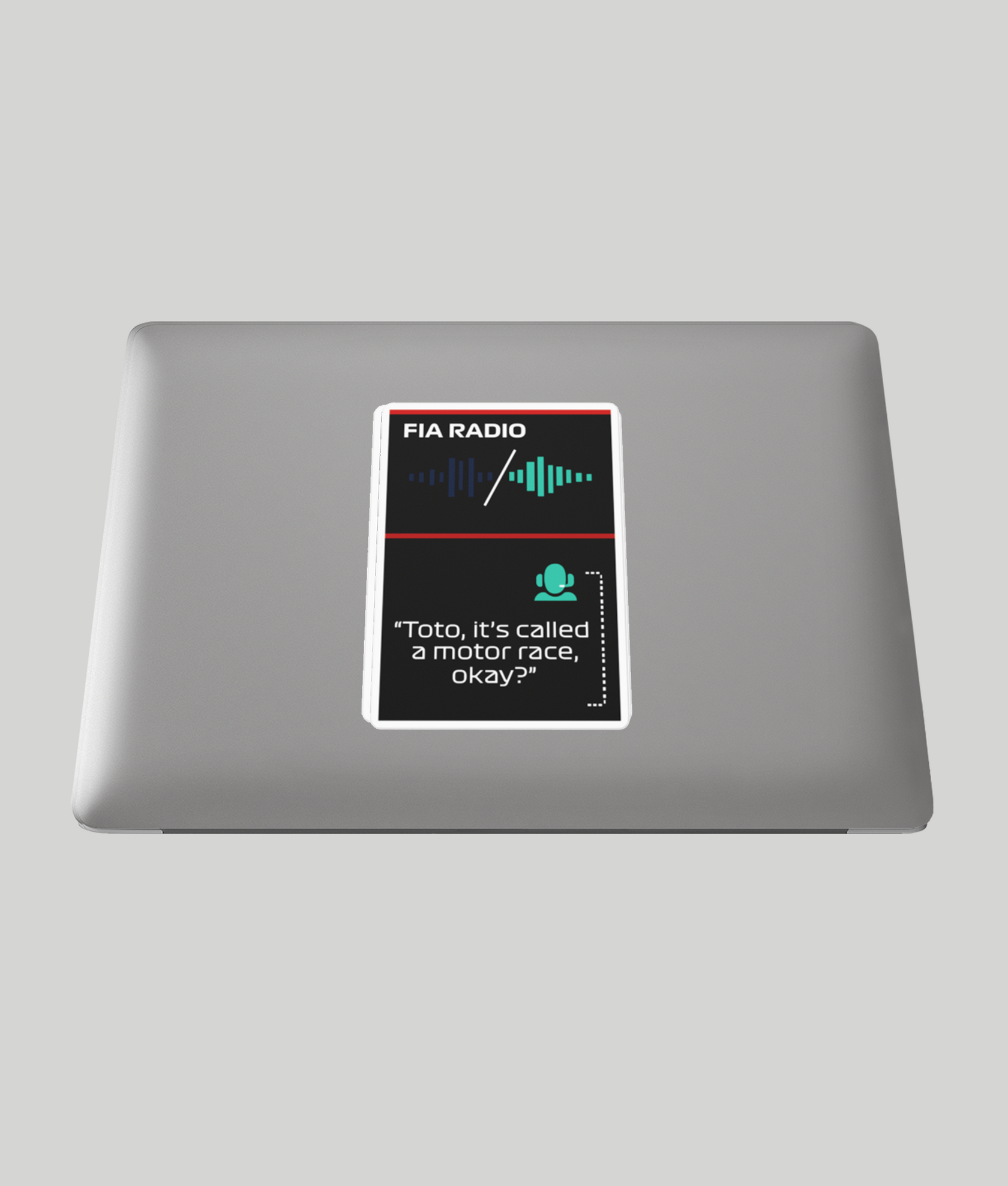 Toto It's Called A Motor Race Sticker - Drszone – DrsZone