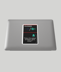 Toto It's Called A Motor Race Sticker - Drszone – DrsZone